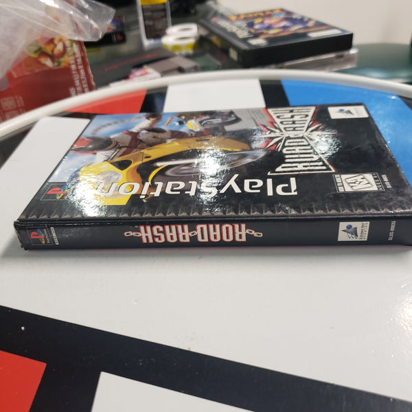 Playstation PS1 PSX Road Rash Cardboard Long Box Video Game R16335 ...