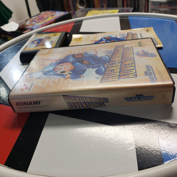 Sega Genesis Rocket Knight Adventures Konami 16bit Video Game R4816 ...