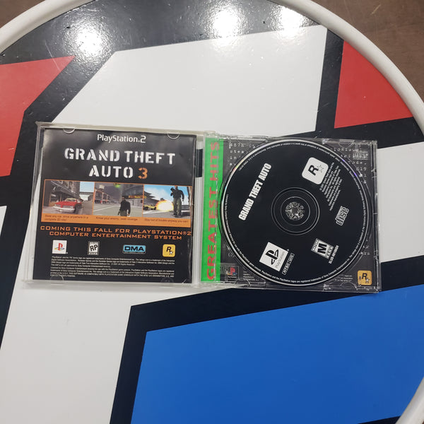 PlayStation PS1 Grand Theft Auto (Original) Greatest Hits R18072 ...