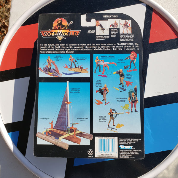 Waterworld Hydro Stinger Mariner with Blasting Aqua Spear Movie Action ...