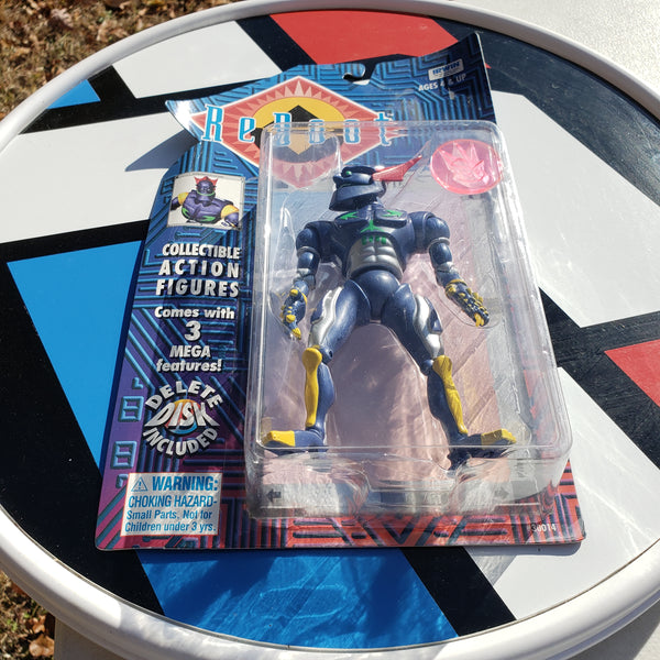Reboot Megabyte Collectible Action Figure with 3 Mega Features & Delet ...