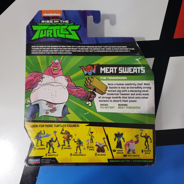 Teenage Mutant Ninja Turtles Meat Sweats Nickelodeon Playmates Action ...